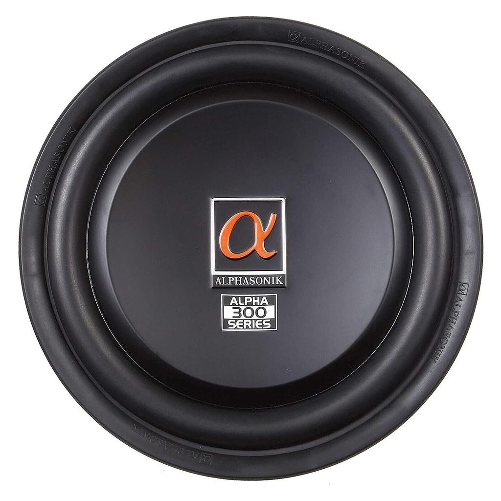 SUBWOOFER 10" Alphasonik 400 Watts RMS / 1 bobina 4ohms TREIS Slim ...